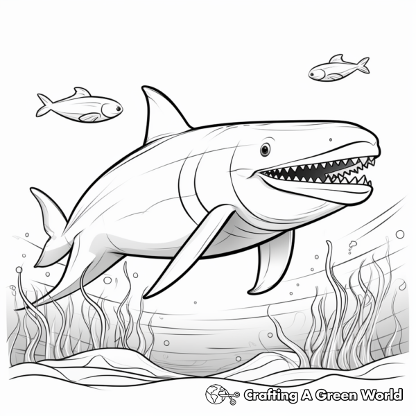 Blue Whale Coloring Pages - Free & Printable!