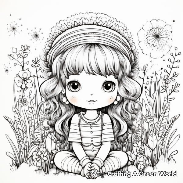 Boho Rainbow Coloring Pages - Free & Printable!