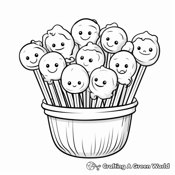Cake Coloring Pages - Free & Printable!