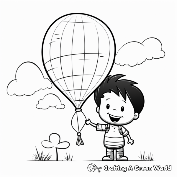 Balloon Coloring Pages - Free & Printable!