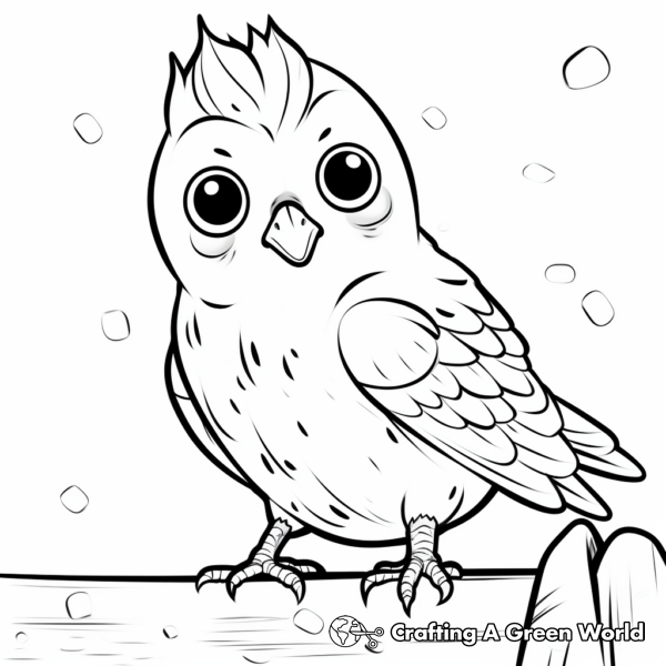 Cockatiel Coloring Pages - Free & Printable!
