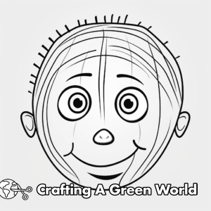 Head Coloring Pages - Free & Printable!