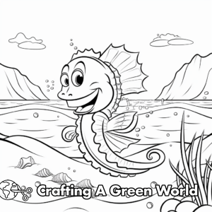 Beach Coloring Pages - Free & Printable!