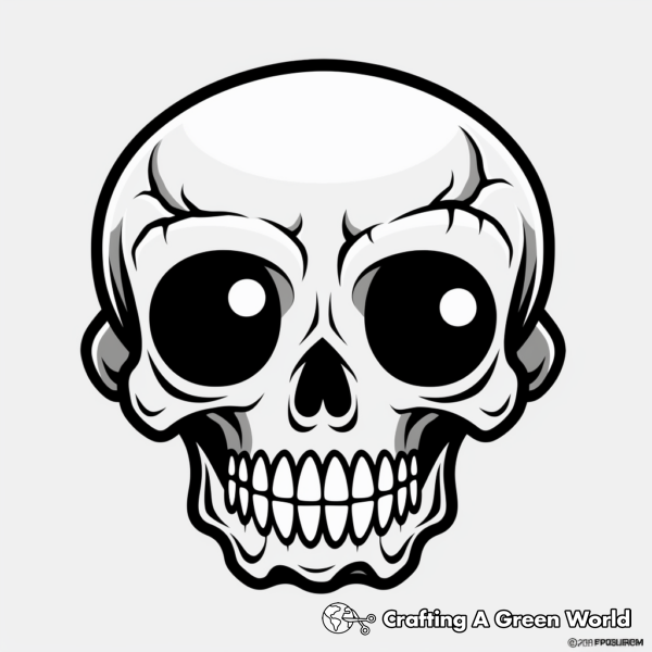 Skull Coloring Pages - Free & Printable!