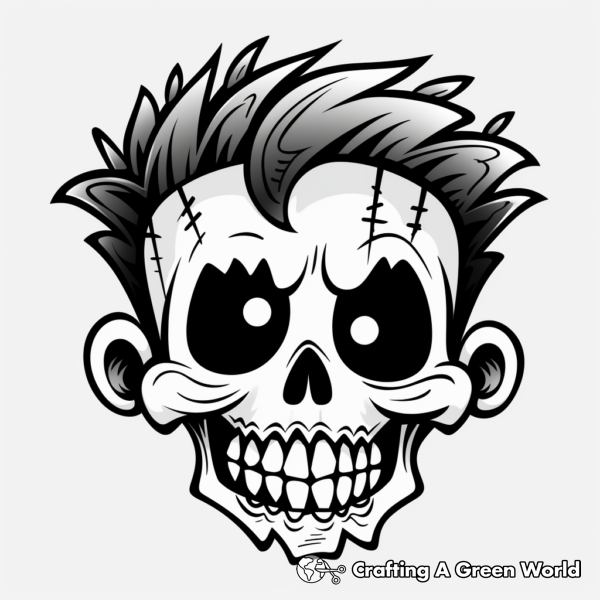 Skull Coloring Pages - Free & Printable!