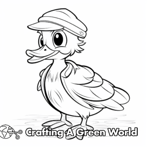 Wood Duck Coloring Pages - Free & Printable!