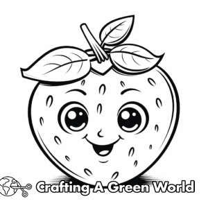 Strawberry Coloring Pages - Free & Printable!