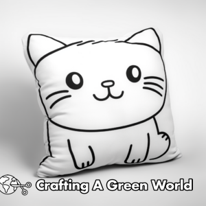 Cats on Pillows Coloring Pages - Free & Printable!