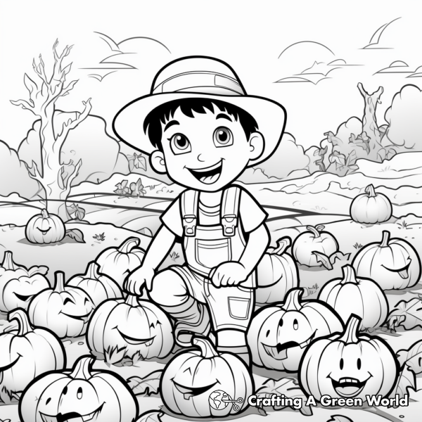 Vegetable Garden Coloring Pages - Free & Printable!