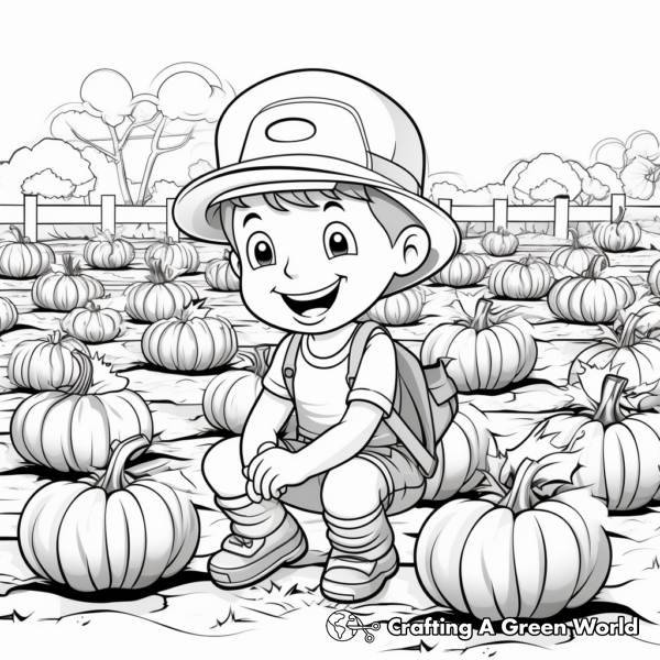 Vegetable Garden Coloring Pages - Free & Printable!