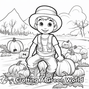 Vegetable Garden Coloring Pages - Free & Printable!
