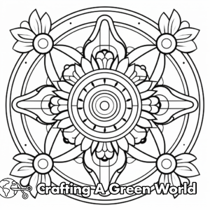 Sacred Geometry Coloring Pages - Free & Printable!