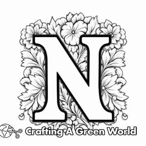 Letter N Coloring Pages - Free & Printable!