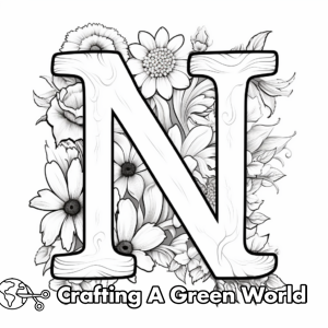 Letter N Coloring Pages - Free & Printable!