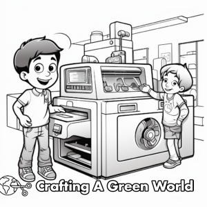 Printer Coloring Pages - Free & Printable!