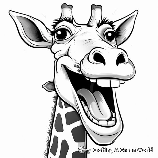Giraffe Coloring Pages - Free & Printable!