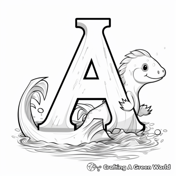 Letter A Coloring Pages - Free & Printable!