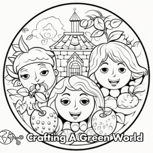 Fruit Of The Spirit Coloring Pages - Free & Printable!