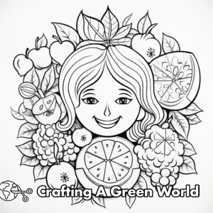 Fruit Of The Spirit Coloring Pages - Free & Printable!