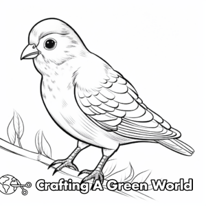 Pigeon Coloring Pages - Free & Printable!