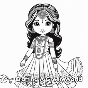 Bride Coloring Pages - Free & Printable!