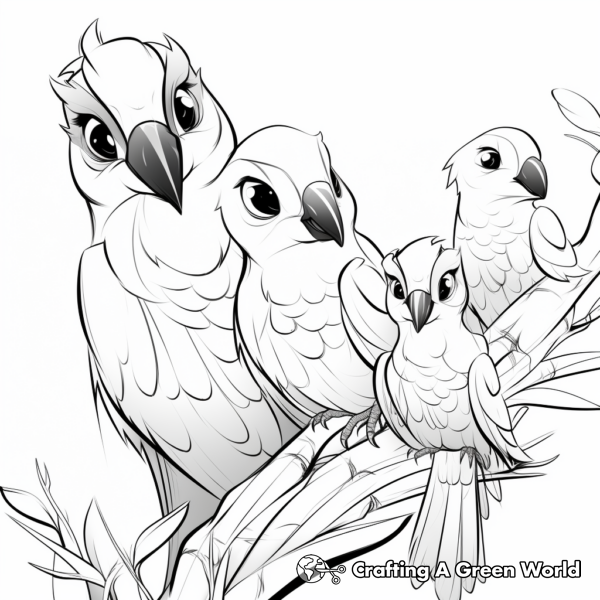 Macaw Coloring Pages - Free & Printable!