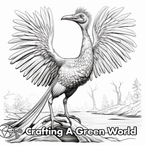 Microraptor Coloring Pages - Free & Printable!