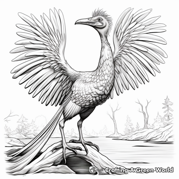 Microraptor Coloring Pages - Free & Printable!