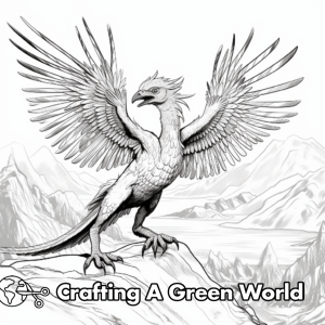 Microraptor Coloring Pages - Free & Printable!