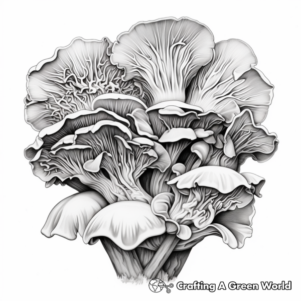 Realistic Mushroom Coloring Pages - Free & Printable!