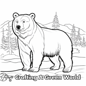 Black Bear Coloring Pages - Free & Printable!