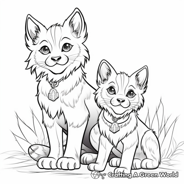 Kitty Coloring Pages - Free & Printable!