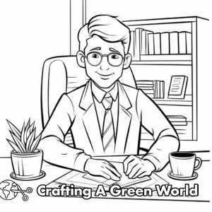 Administrative Professionals Day Coloring Pages - Free & Printable!
