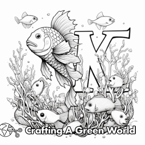 Alphabet Coloring Pages - Free & Printable!