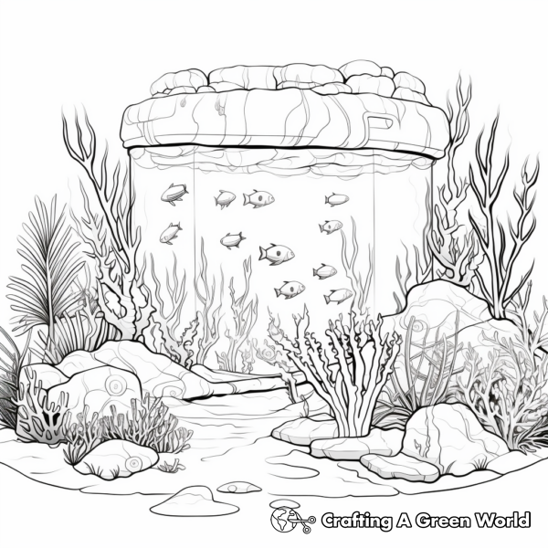 Aquarium Coloring Pages - Free & Printable!