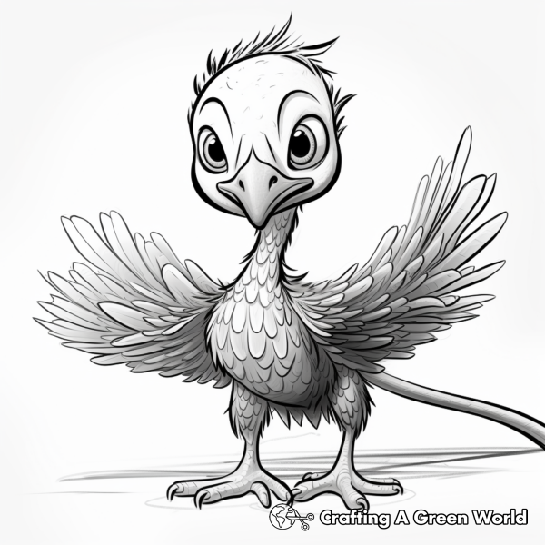 Microraptor Coloring Pages - Free & Printable!