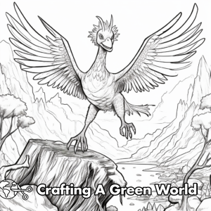 Microraptor Coloring Pages - Free & Printable!