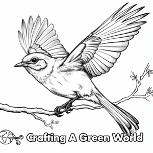 Mockingbird Coloring Pages - Free & Printable!