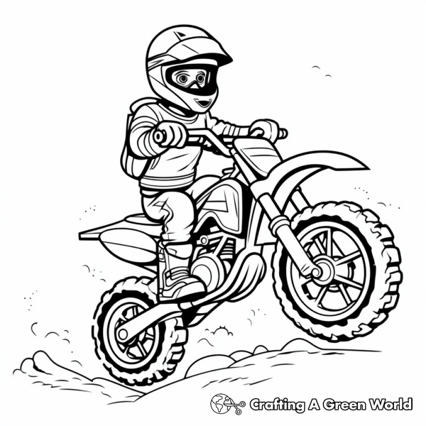 Motorcycle Coloring Pages - Free & Printable!
