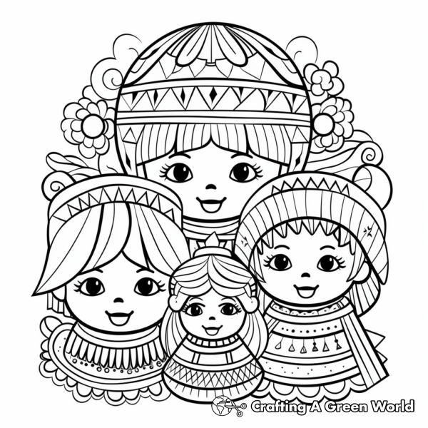 Ornament Coloring Pages - Free & Printable!