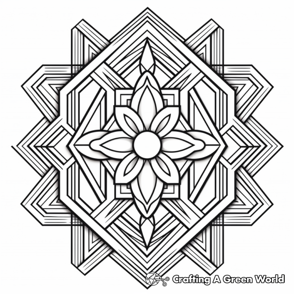 Sacred Geometry Coloring Pages - Free & Printable!