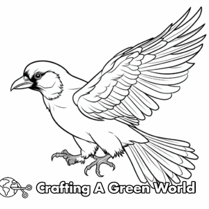 Raven Coloring Pages - Free & Printable!