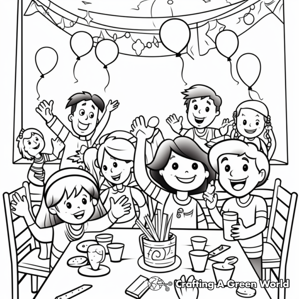 December Coloring Pages - Free & Printable!