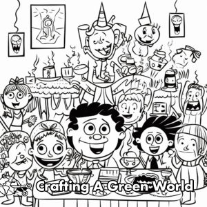 December Coloring Pages - Free & Printable!