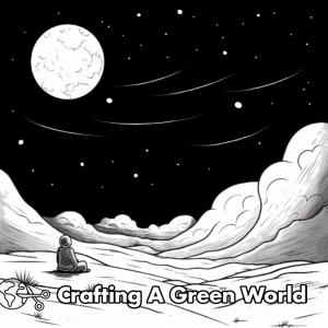 Night Sky Coloring Pages - Free & Printable!