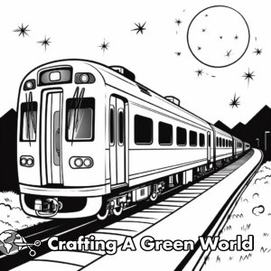 Train Coloring Pages - Free & Printable!