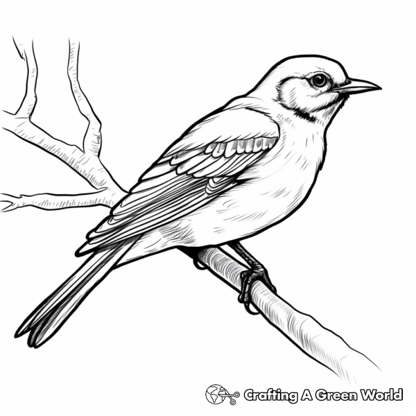 Winter Birds Coloring Pages - Free & Printable!