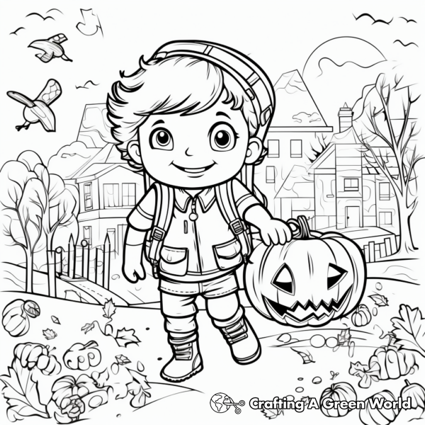 Fall Coloring Pages - Free & Printable!