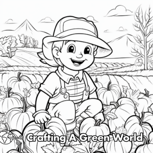 October Coloring Pages - Free & Printable!