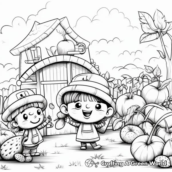 Garden Coloring Pages - Free & Printable!